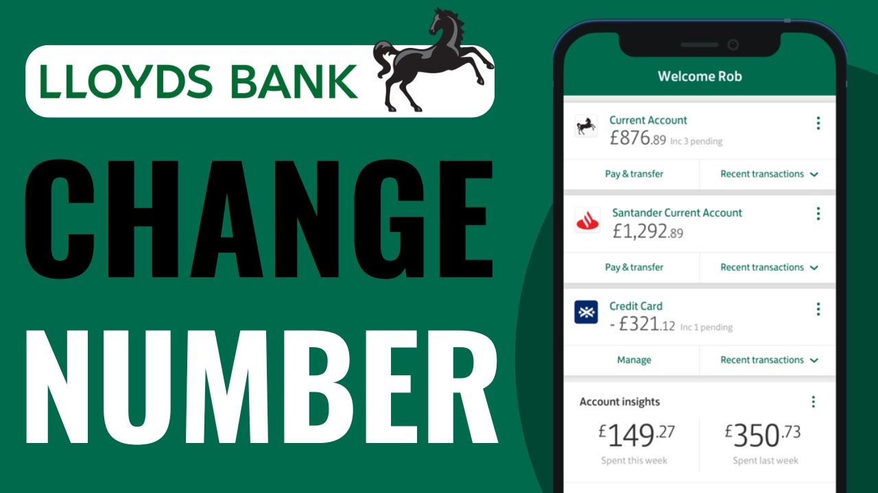 How To Change Mobile Number In Lloyds - Full Guide (2025) - YouTube