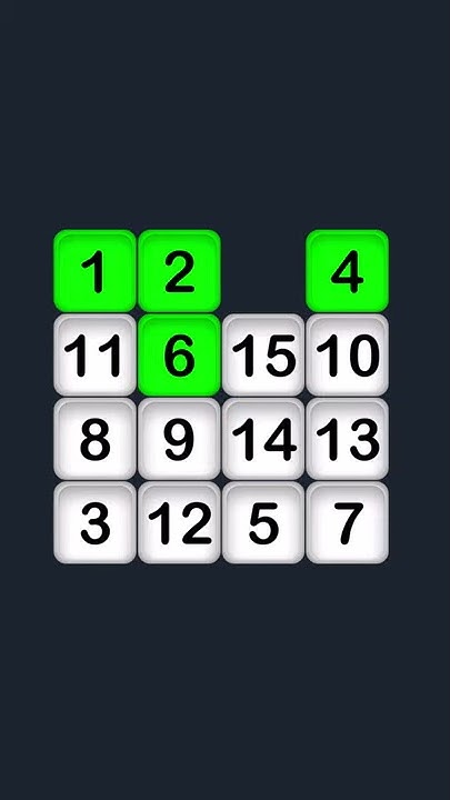 Fifteen Puzzle Game in Unity | Game logic code - YouTube