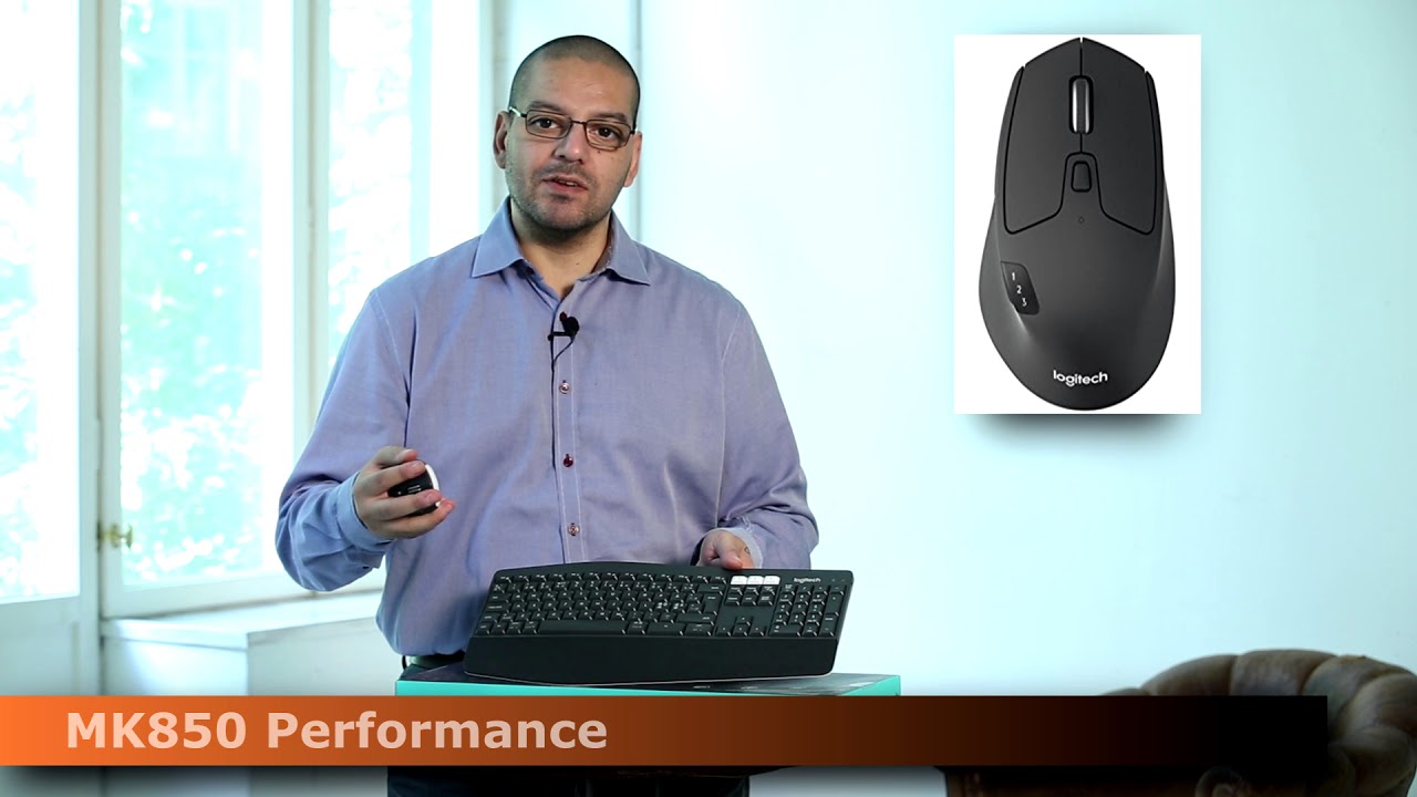 Logitech MK850 Performance - YouTube