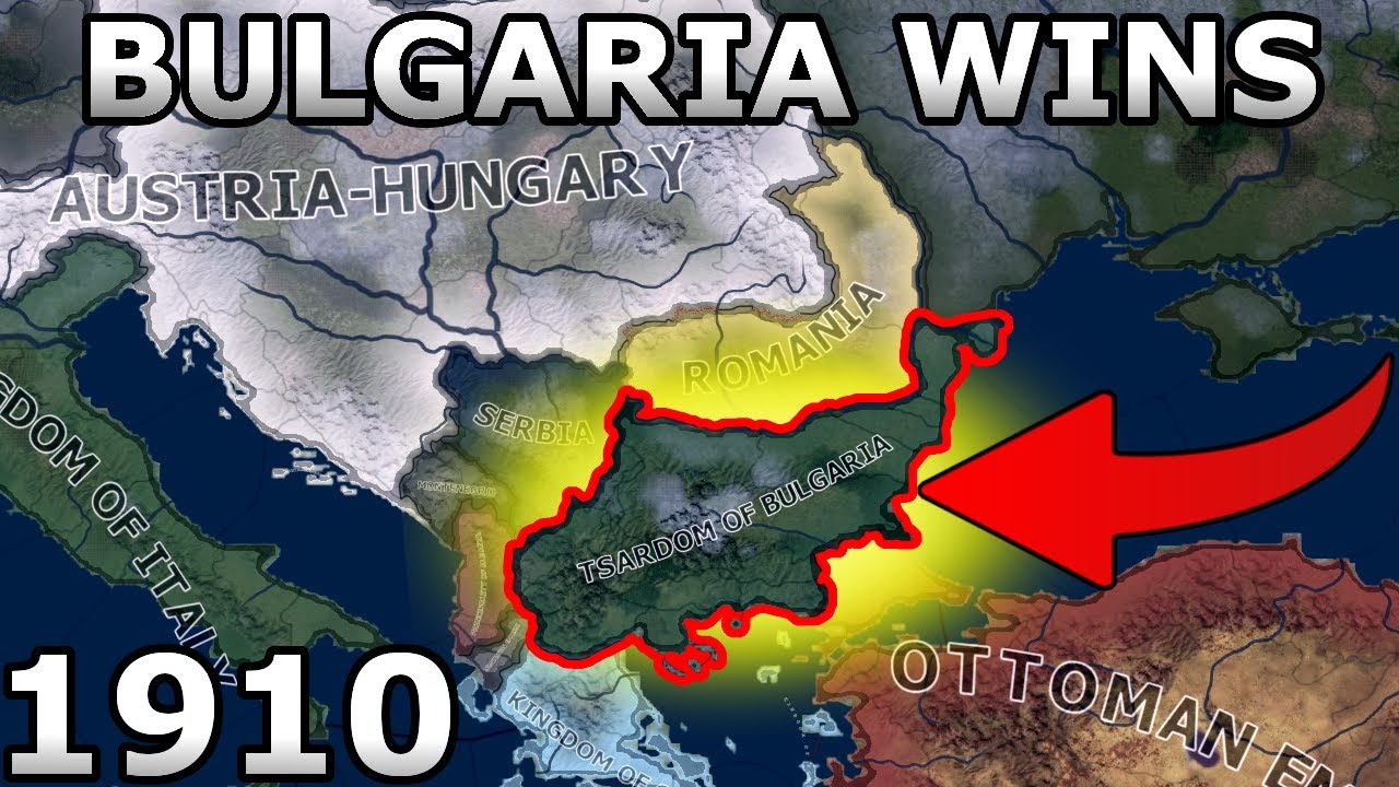 What if Bulgaria wins Both Balkan Wars? | HOI4 WW1 Timelapse - YouTube