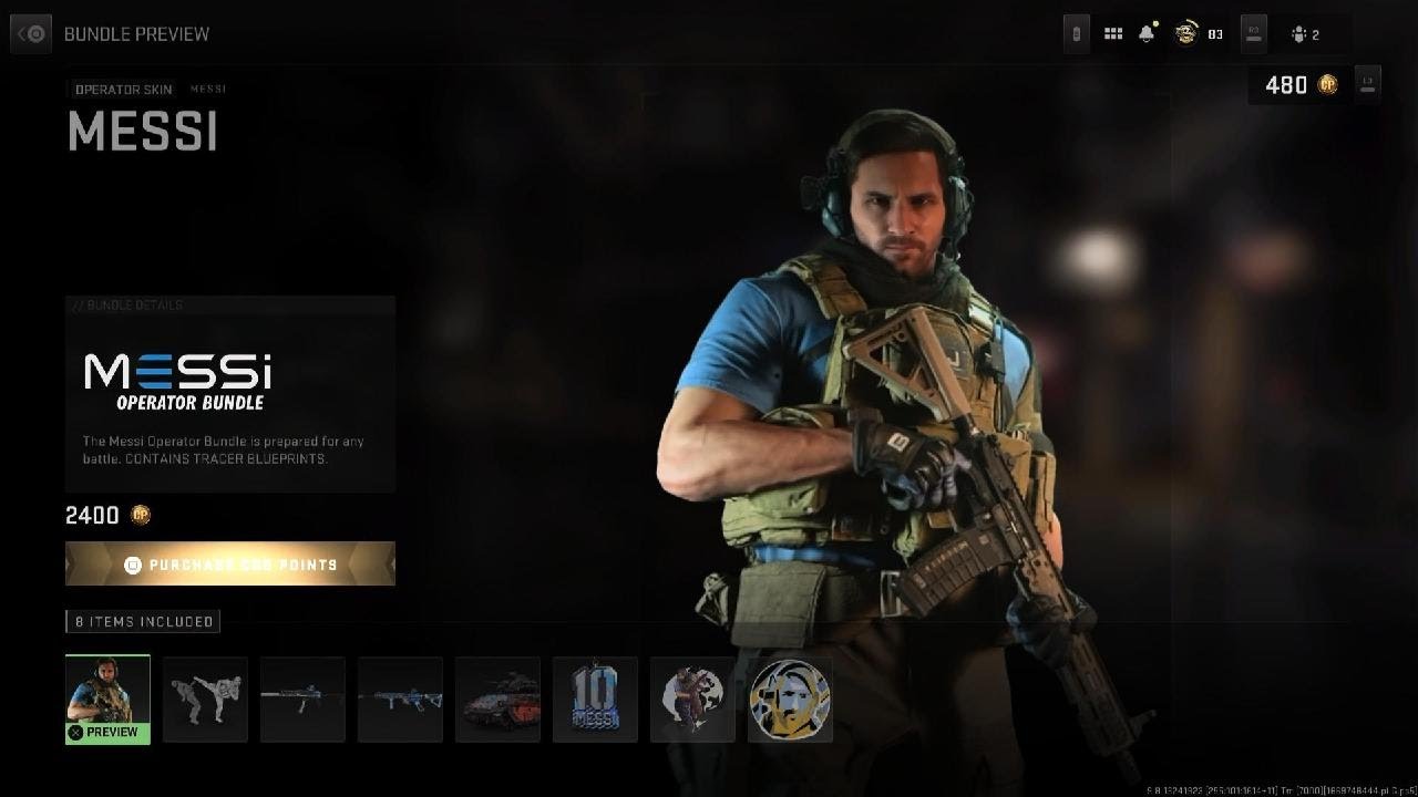 Call of Duty: Modern Warfare II : NEW Messi Operator Bundle!! - YouTube