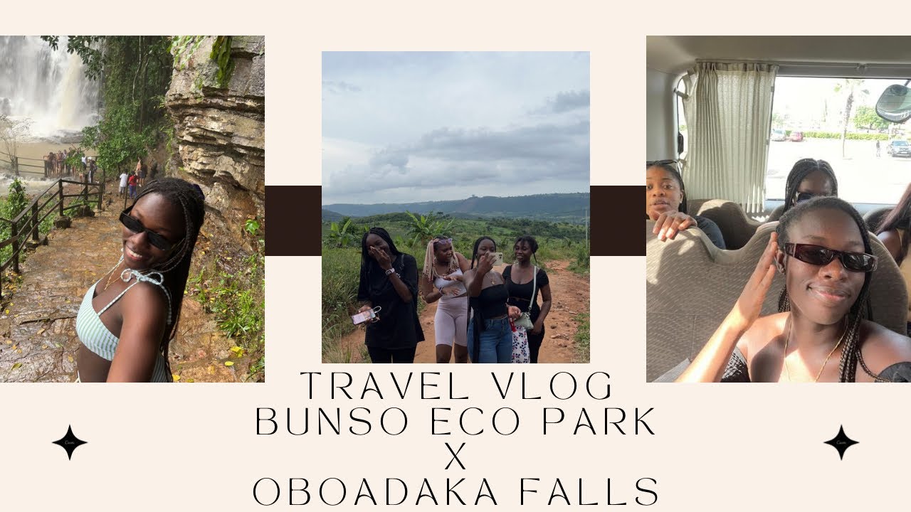 Ziplining, Canopy walkway & a waterfall in Ghana (Bunso Eco Park ...