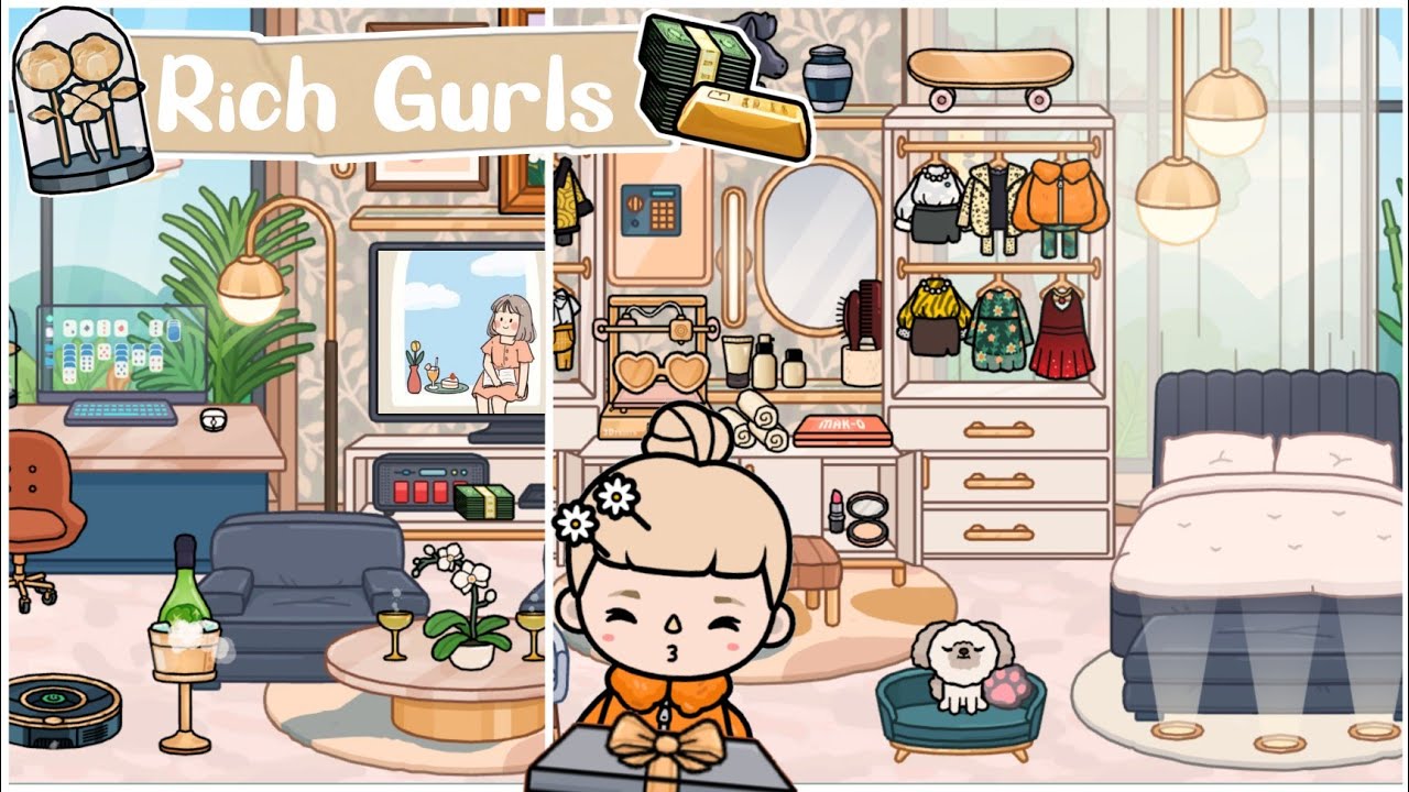 TOCA LIFE WORLD : RICH GIRLS MODERN MANSION DESIGN MAKEOVER🤩💅🏻 | TOCA ...