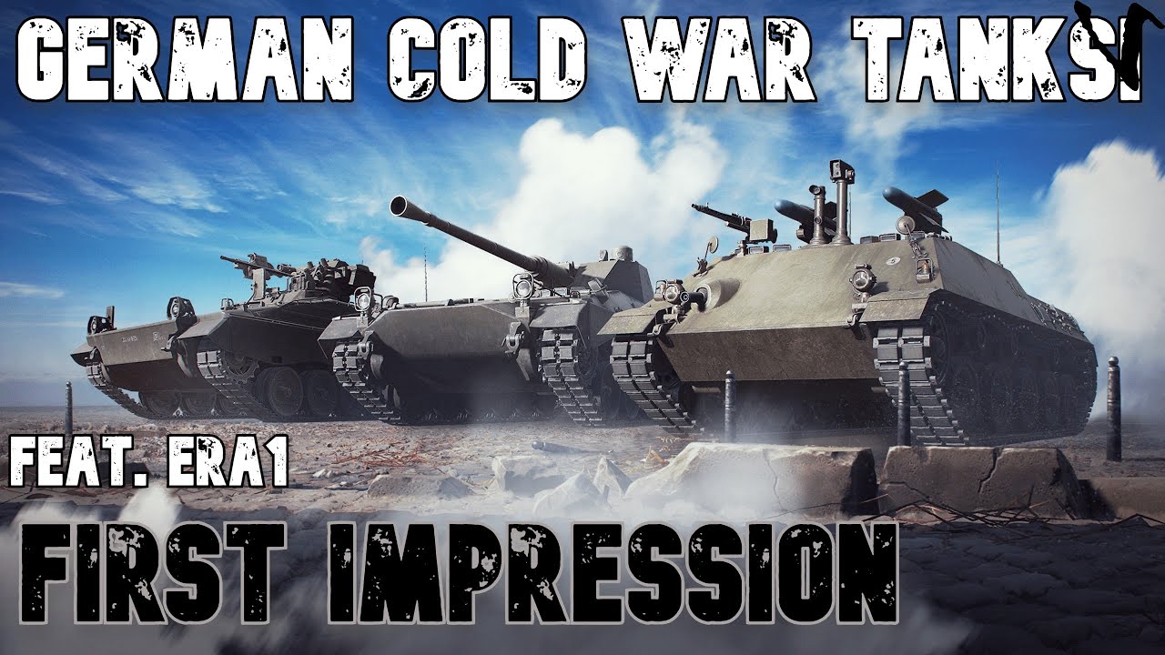 German Cold War Vehicles feat. Era1: First Impression: WoT Console ...