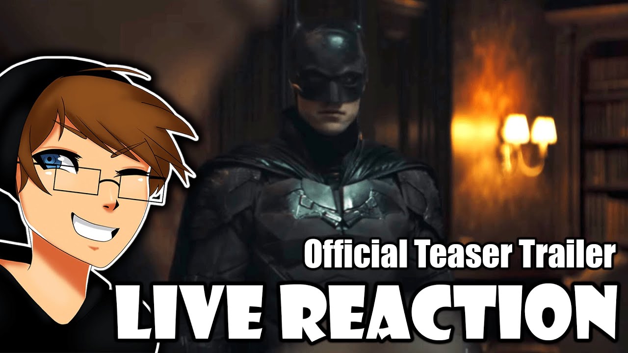 THE BATMAN - Official Teaser Reaction! Live Stream! DC FanDome # ...