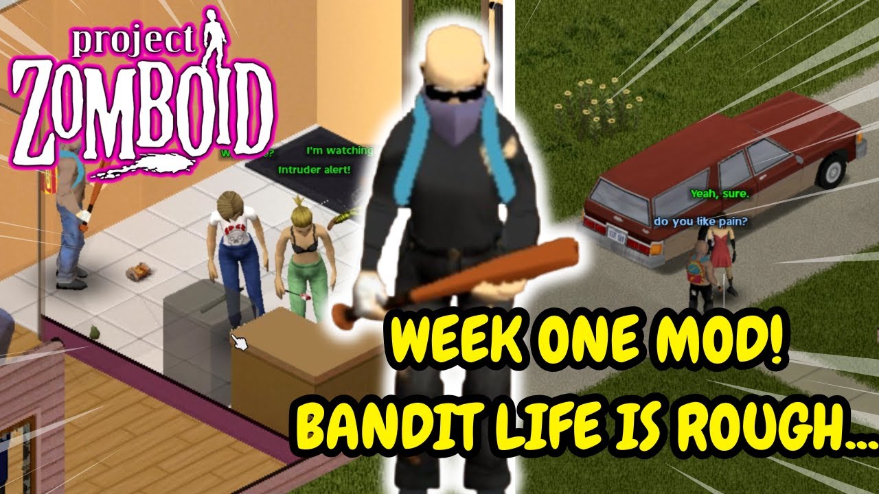 Ep.2 Surviving As BANDITS is a TOUGH life! - Week One Mod (Build 42 ...