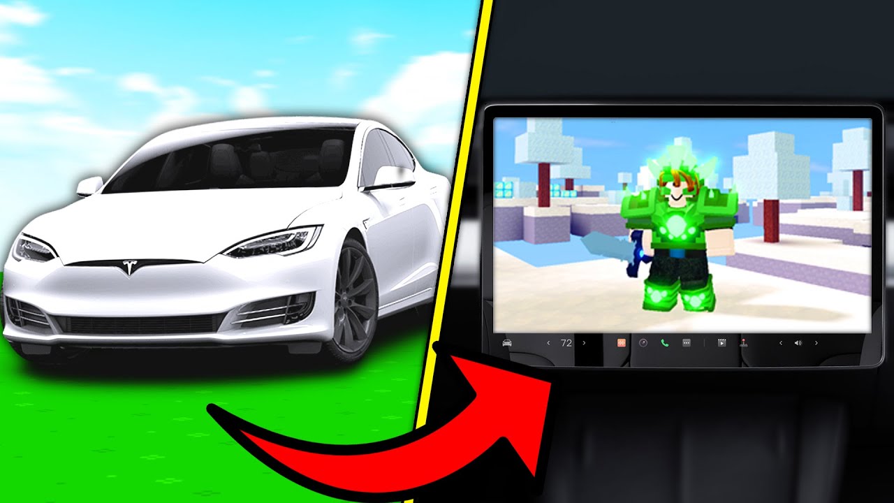 Roblox Bedwars In A Tesla… Youtube
