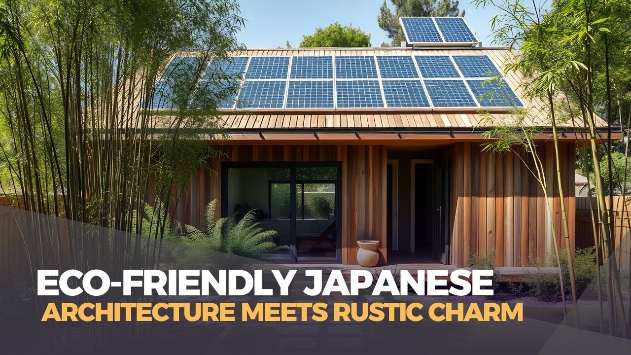 Sustainable Luxury: Eco-Friendly Japanese Architecture Meets Rustic ...