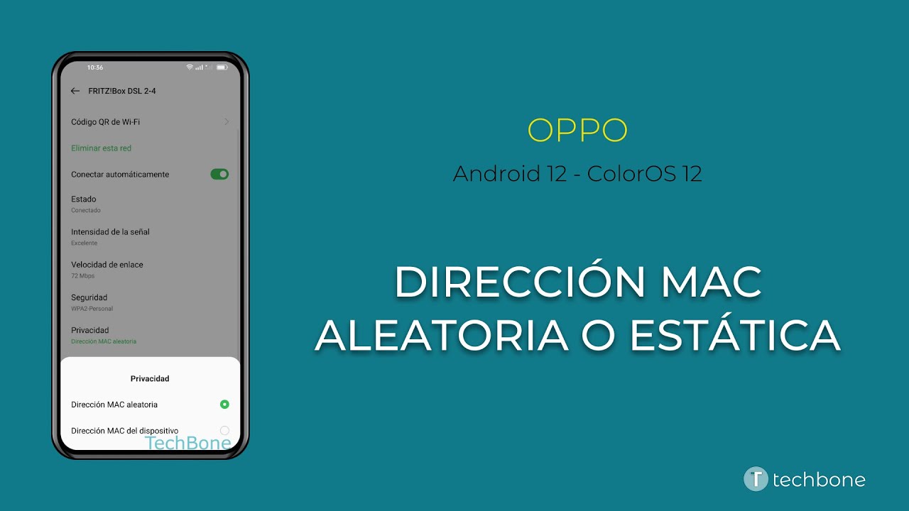 Dirección MAC Aleatoria o Estática - Oppo [Android 12 - ColorOS 12 ...