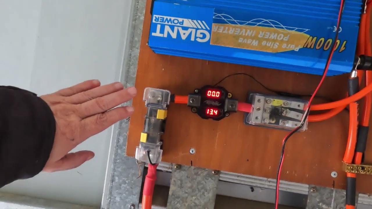 Small 12v Off Grid System Build - YouTube