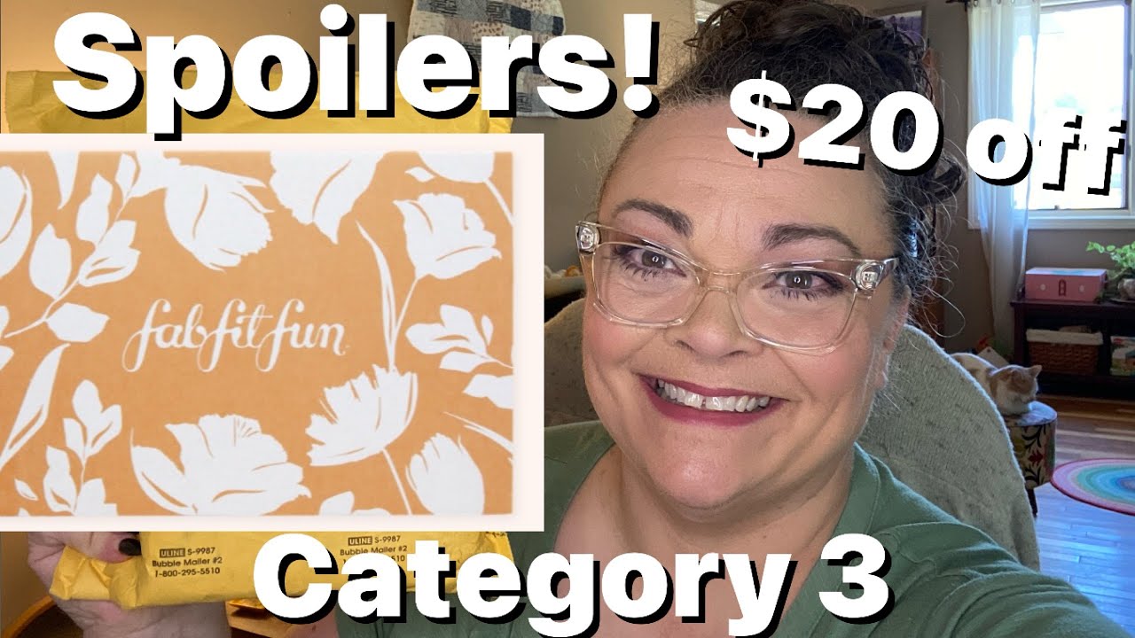 FabFitFun Fall 2025 Spoilers - Category 3 - YouTube
