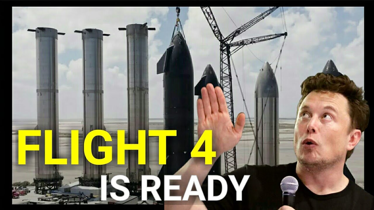 SpaceX flight 4 Is ready says Elon Musk | All you need to know - YouTube