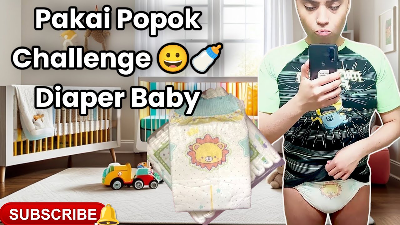 Baby Damulag Challenge: Wear Diapers and Being a Baby Comedy 😀🍼 - YouTube