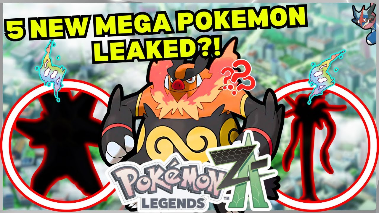 5 NEW MEGA POKEMON LEAKED FOR LEGENDS Z-A?! | Mega Pokemon Legends Z-A ...