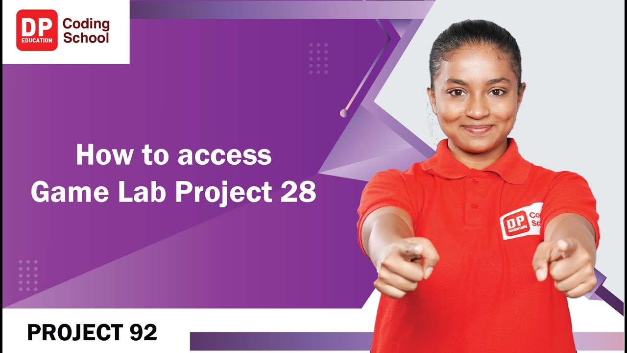 Project 92 Start Project - Game Lab Project 28 - YouTube