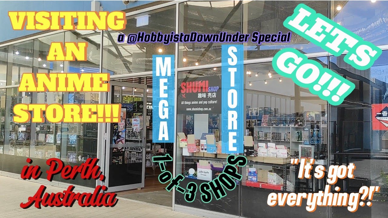 SHUMI SHOP in Watertown - Perth City, CBD - ANIME STORE! - YouTube
