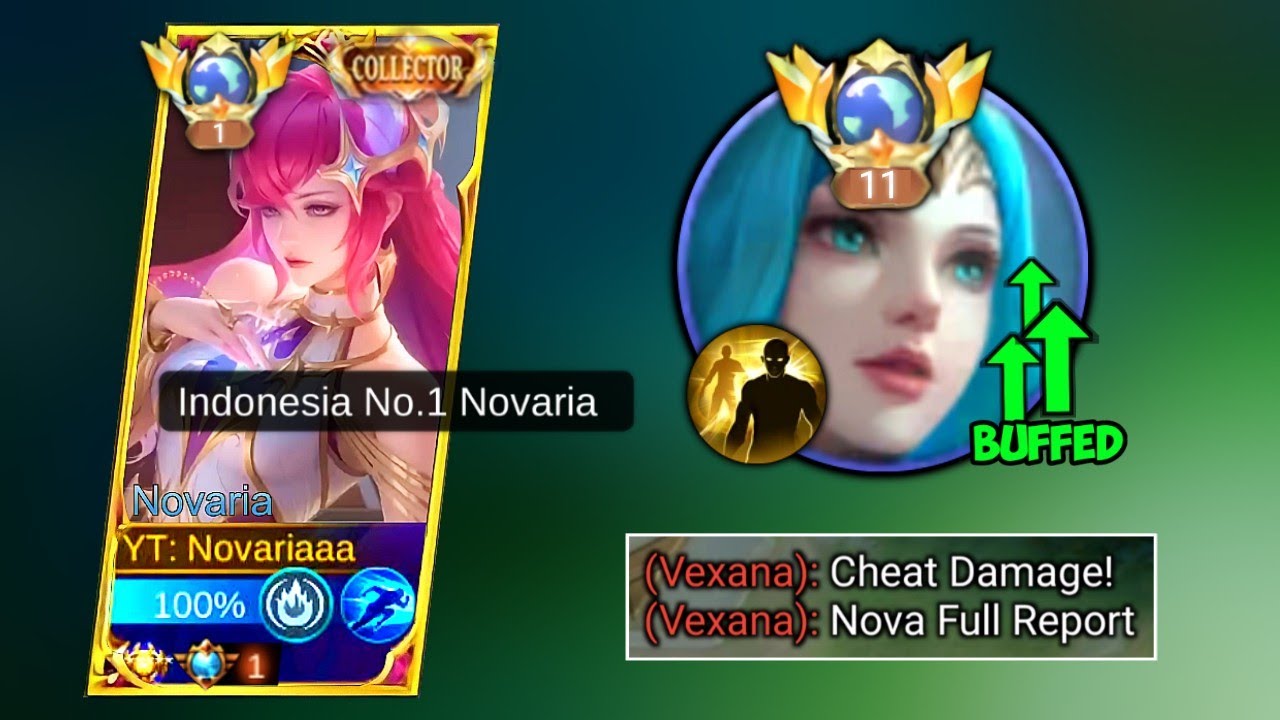 NOVARIA BEST BUILD COUNTER META VEXANA IN MIDLANE | NOVARIA USER MUST ...