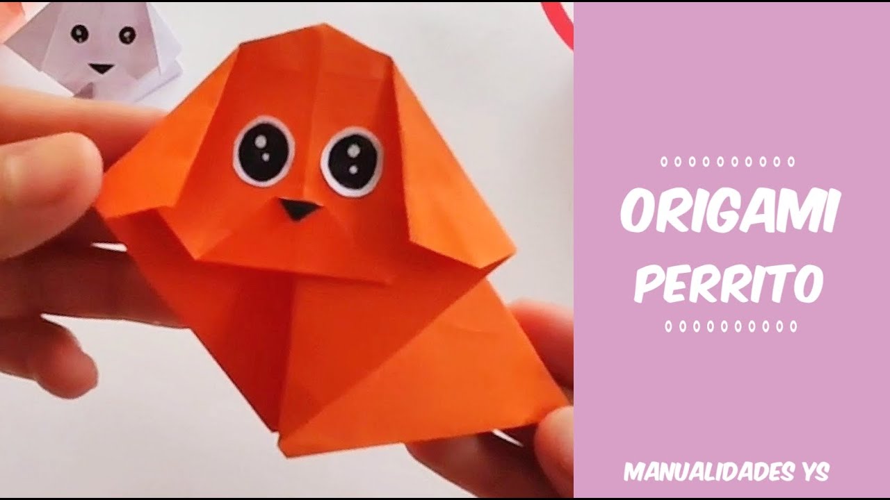 Origami Dog Tutorial Origamiperro De Papel ORIGAMI 🐕 Perro 👍