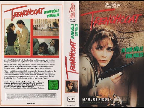 Trenchcoat German VHS Opening (Disney) 1988