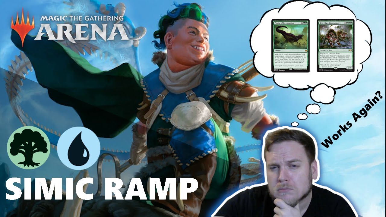 RAMP TO WIN! TOP 300 Mythic with SIMIC RAMP! Ikoria Mtg Arena standard ...