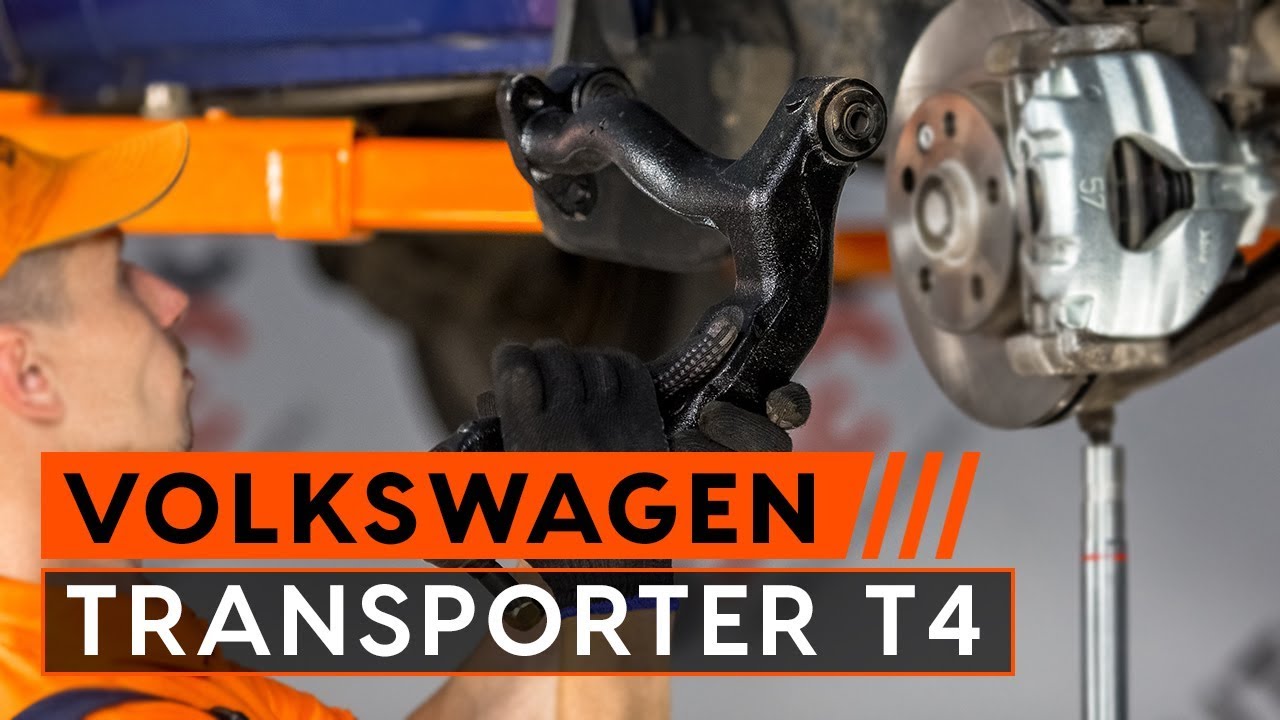 Jak wymienić wahacz przedni w VW TRANSPORTER T4 TUTORIAL | AUTODOC ...
