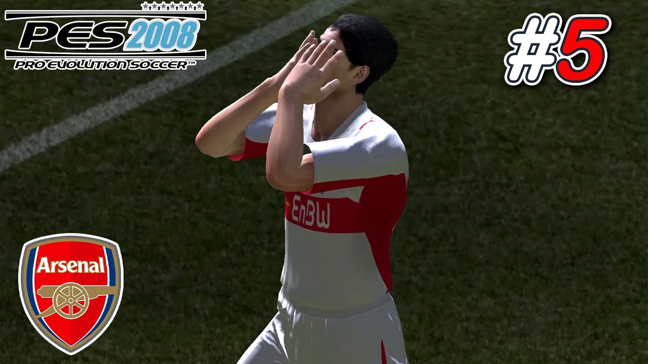【PES 2008】 MENAHAN GEMPURAN MARIO GOMEZ! | #MainPES ARSENAL - Master ...