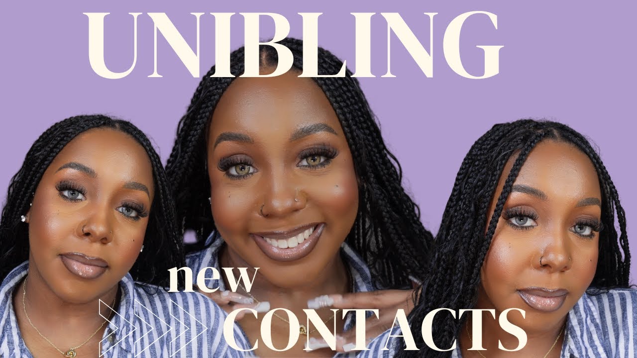 Unibling Contacts try-on | Honest Review @unibling_official - YouTube