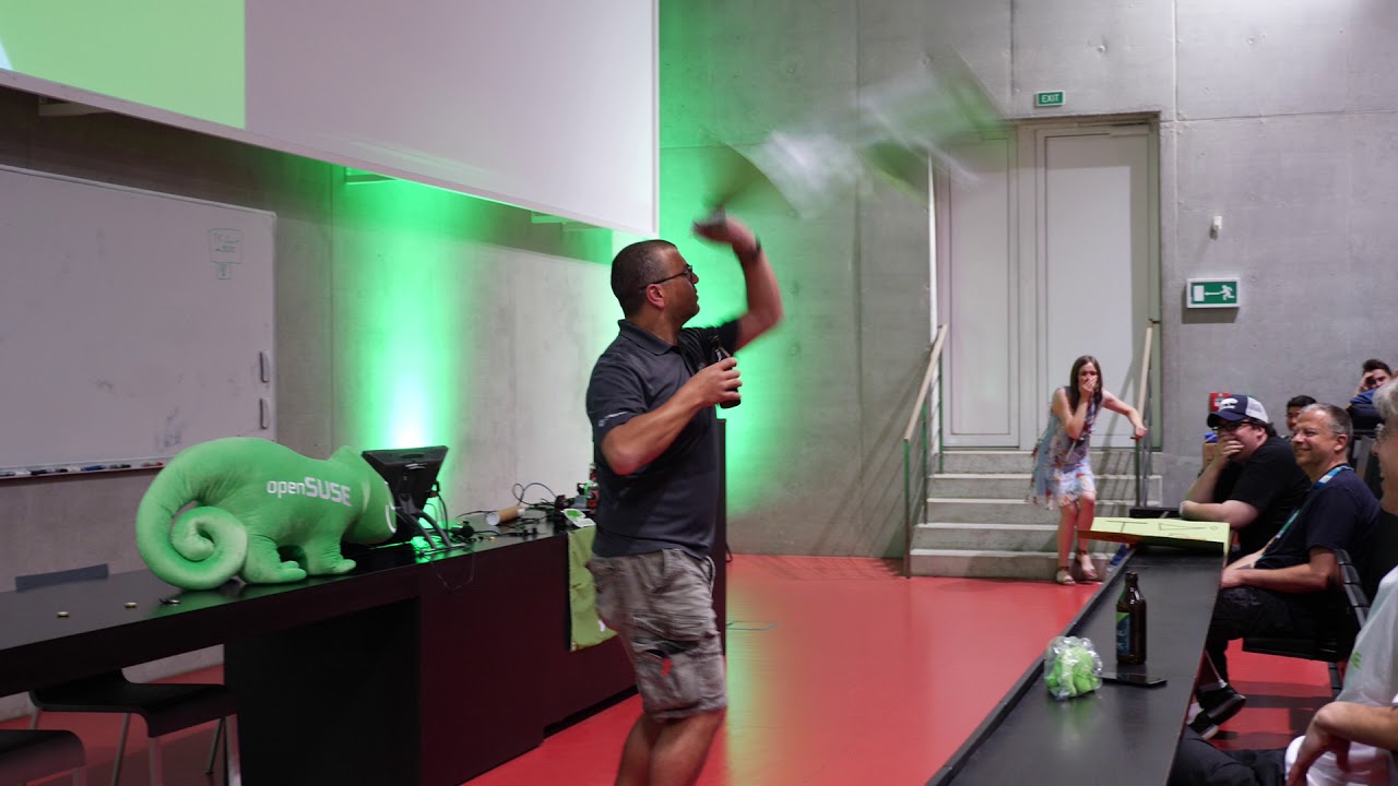 Dirty Dancing at openSUSE Linux Conference - YouTube