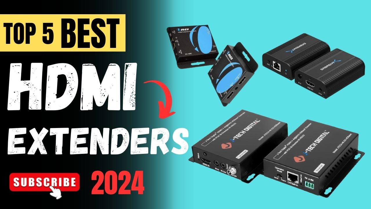 Top 5 Best HDMI Extenders Of 2024 || HDMI Extenders (Amazon) - YouTube