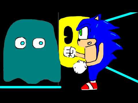 pacman meets sonic - YouTube