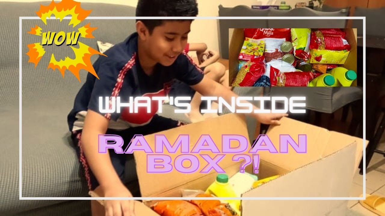 Unboxing the Ramadan Box I Ramadan Kareem - YouTube