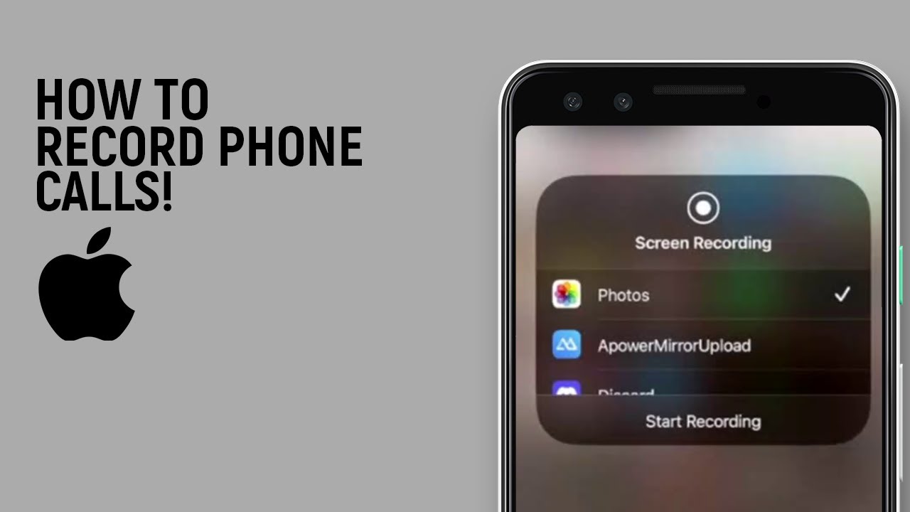 How To Record Phone Calls On My iPhone [easy] - YouTube