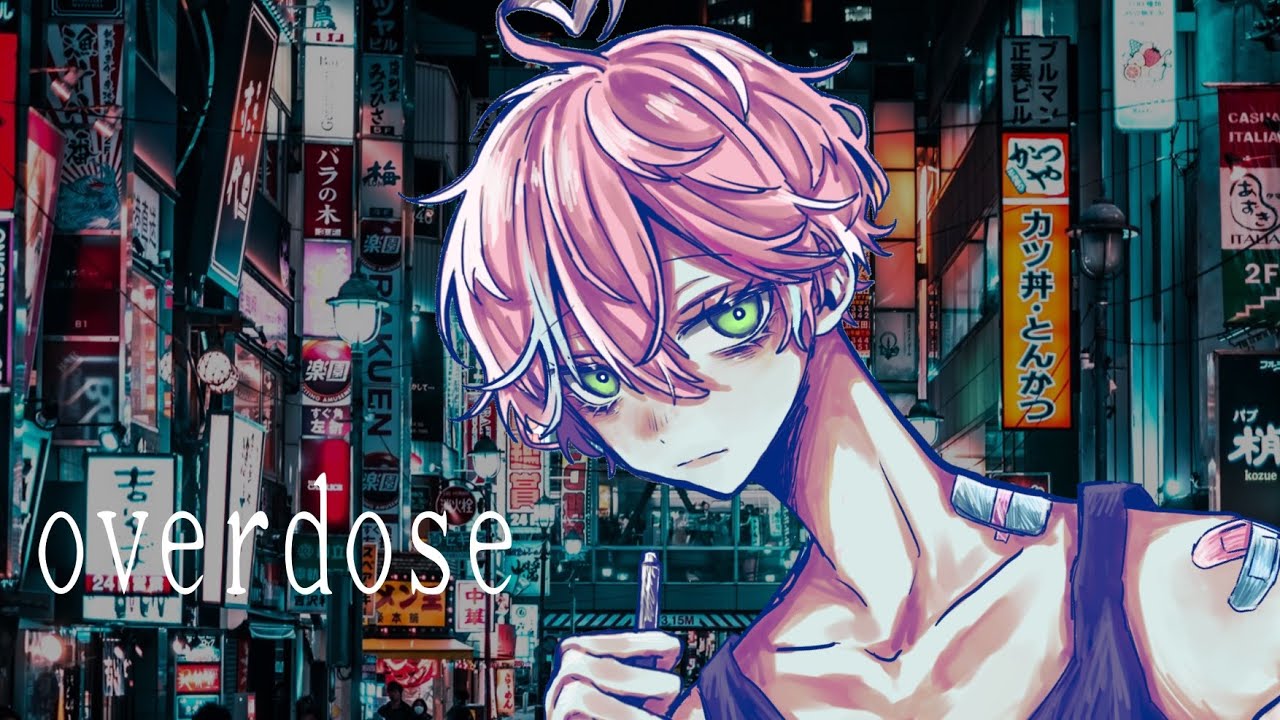 cover overdose 歌ってみた /なとり/初めてのラップ covered by Ren Hanatuki - YouTube