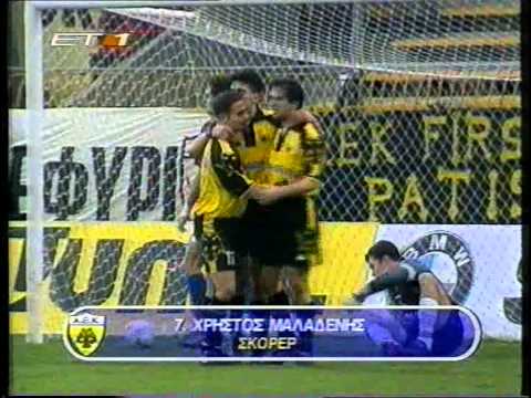 ΑΕΚ-ΤΡΙΚΑΛΑ 6-0 Κυπελλο Ελλαδος 1999-00 - YouTube