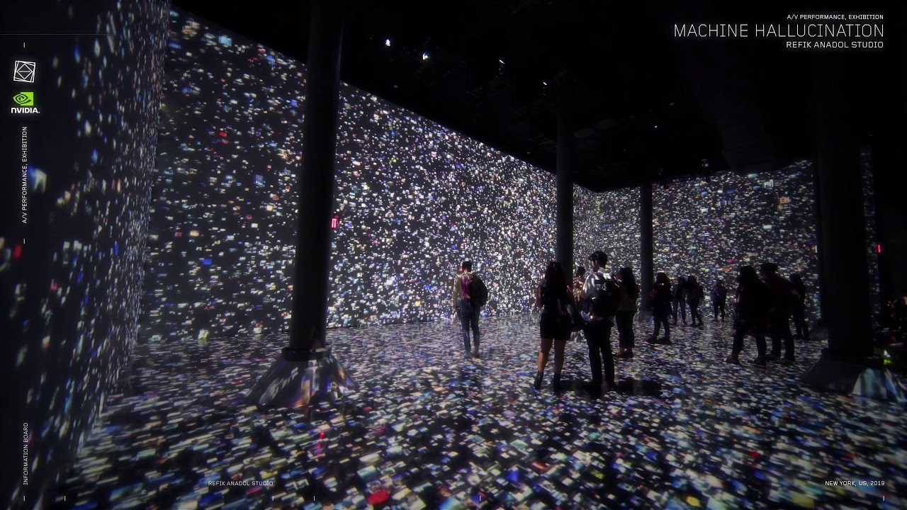 Refik Anadol, Machine Hallucination, 2019 - YouTube