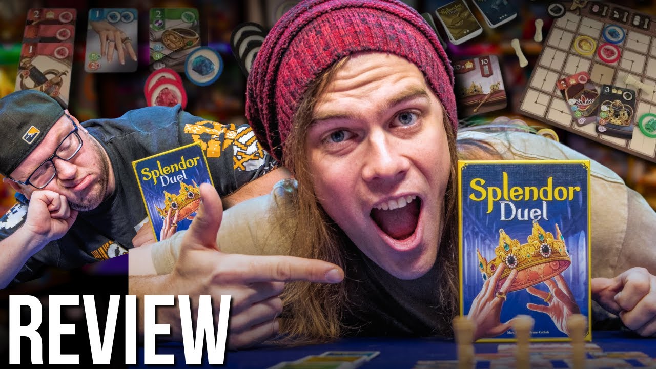 Is Splendor Better at 2 Players? Splendor Duel Review - YouTube