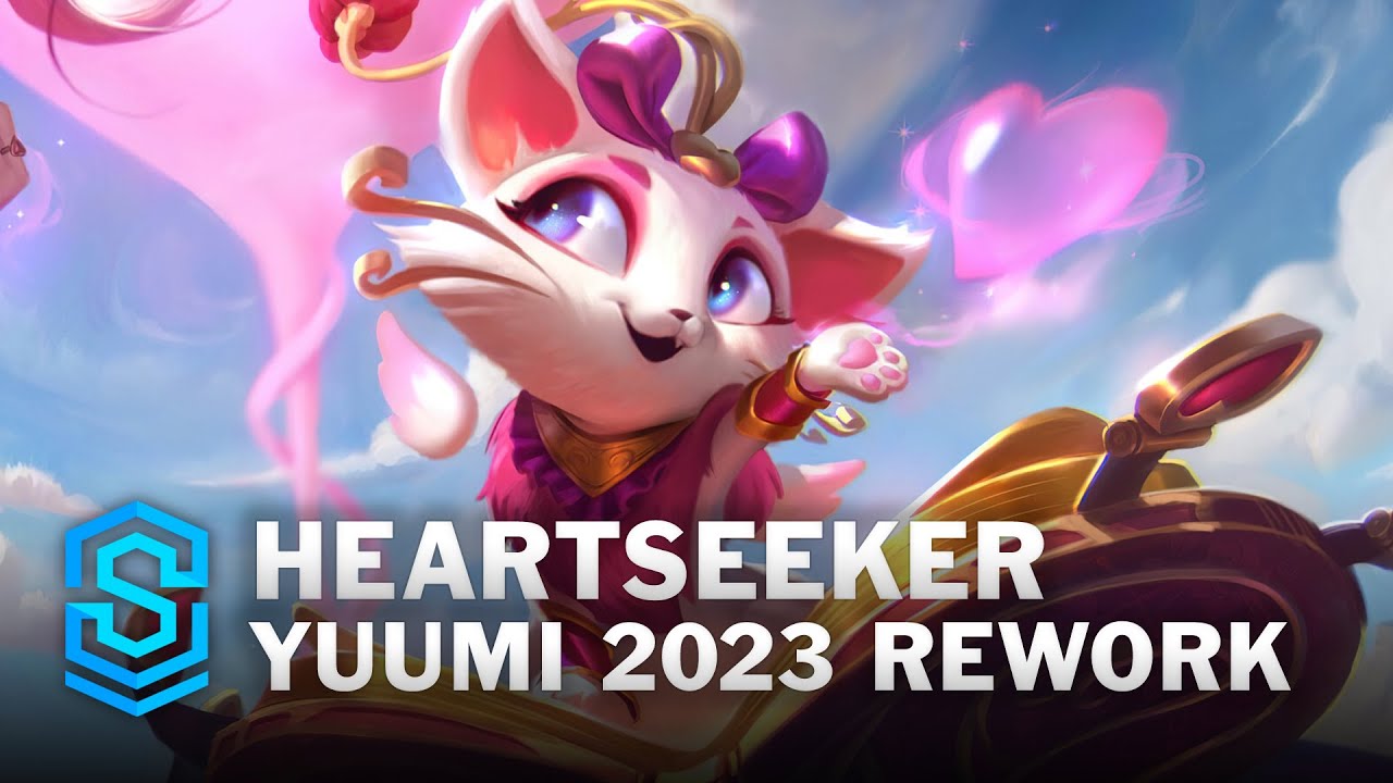 Heartseeker Yuumi (2023 Rework) Skin Spotlight - League of Legends ...
