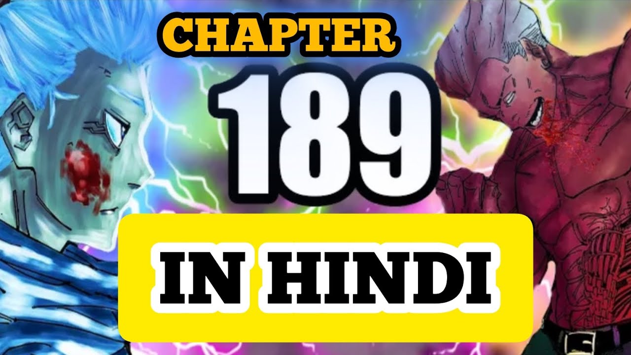 Jujutsu Kaisen Chapter 189 Electrolysis!! Jujutsu Kaisen Culling Game ...
