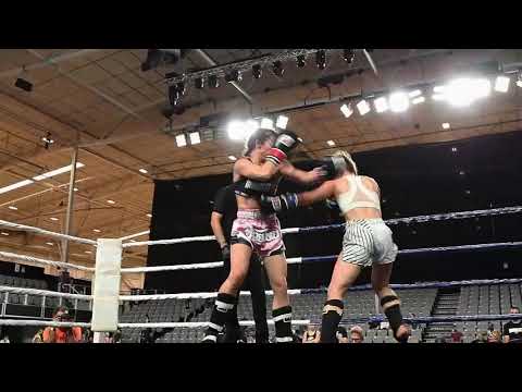 Highlight Video Fight 18 Jen Pain The Ironfist Gym V's Lauren Rodier Nueng Muay Thai