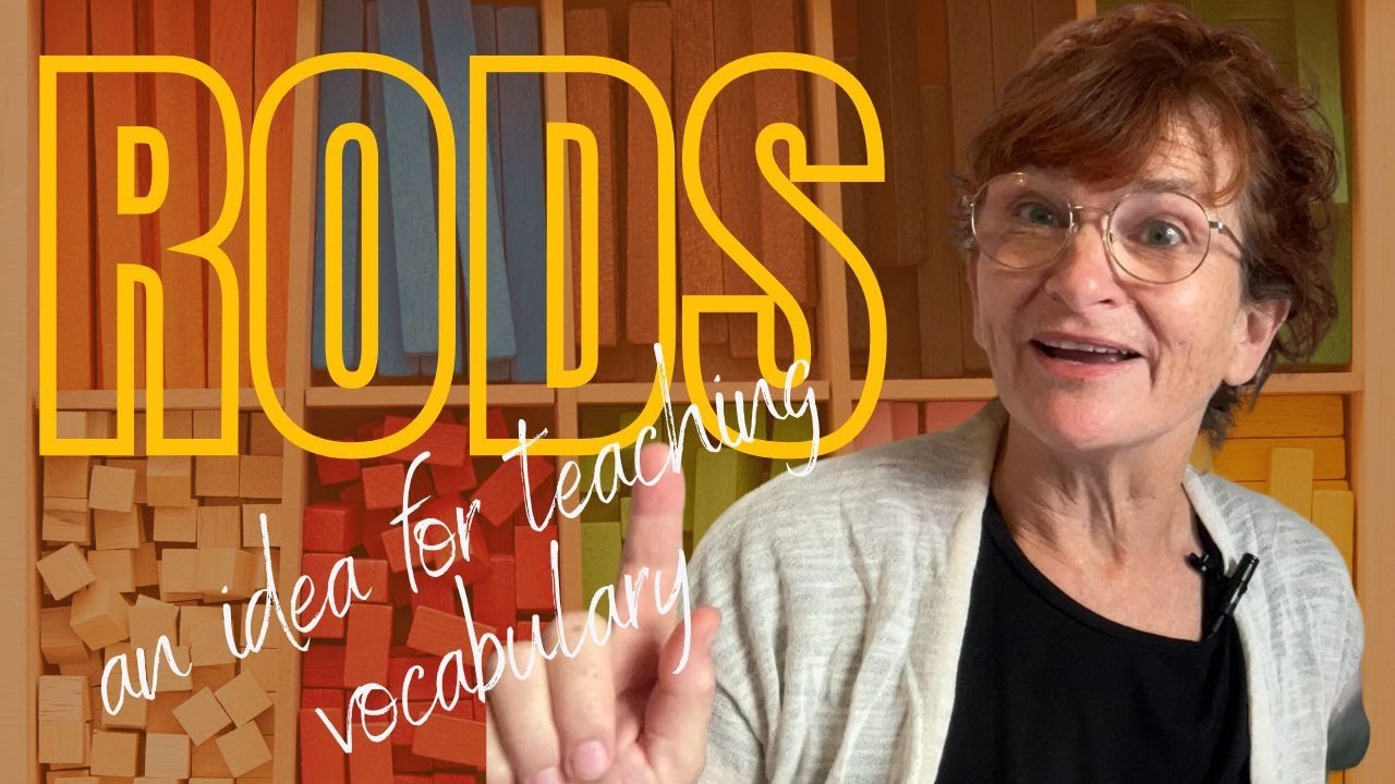 Cuisenaire Rods for Teaching Vocabulary- a great classroom idea! - YouTube