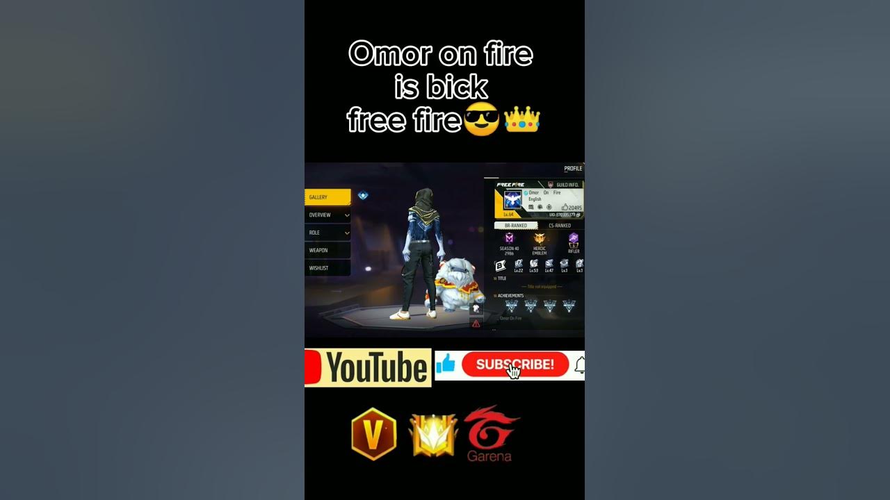 omor😎😎 on fire free fire id 😧😧itz/omor itz/dg asuf yt #funny #freefire - YouTube