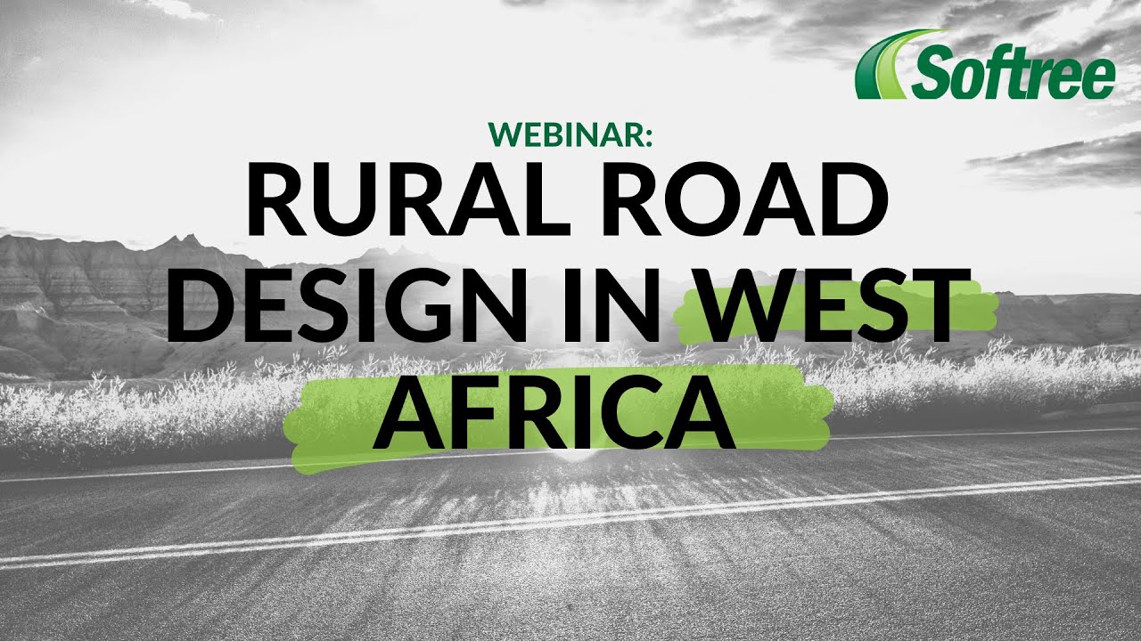 Rural Road Design in West Africa using RoadEng Civil Engineer - YouTube