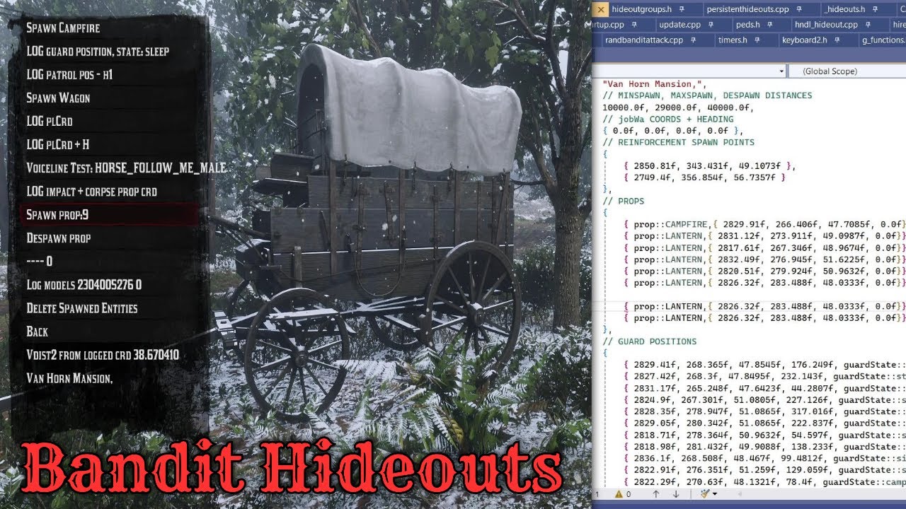 How i Add Props to Existing Hideouts for Bandit Hideouts Mod - (Red ...