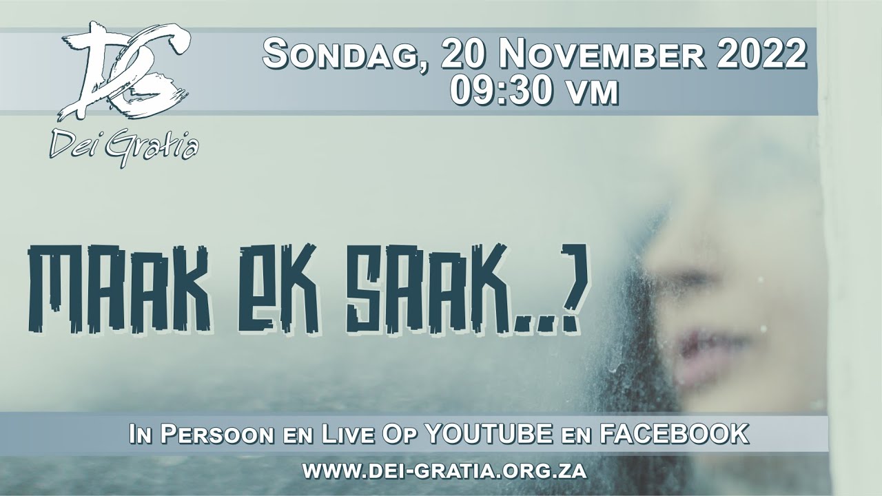 Maak ek saak...? - YouTube