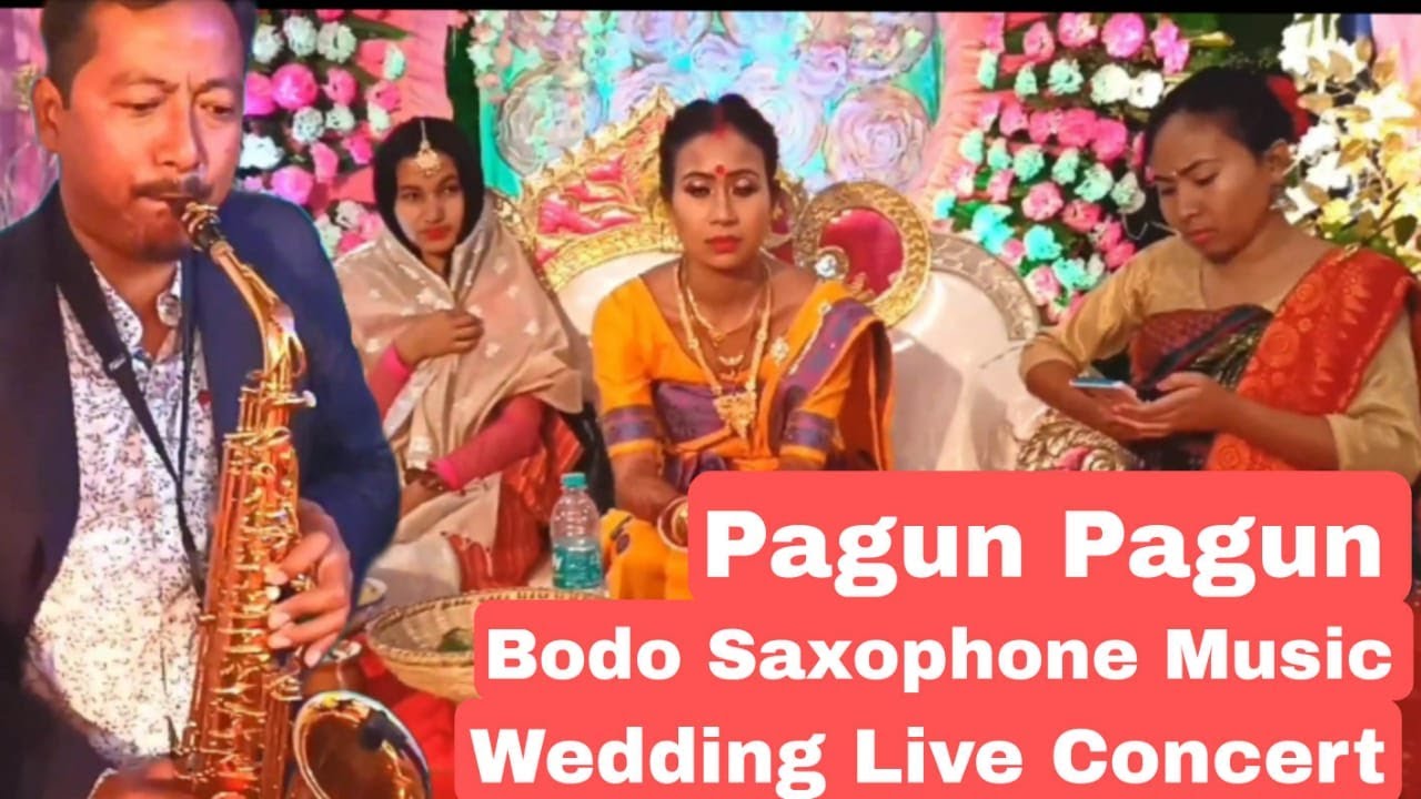 PAGUN PAGUN SAXOPHONE MUSIC video // wedding Live concert ...