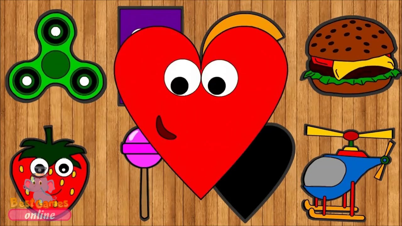 Learn Colours and Shapes Wooden Slots Toys Puzzle Fun for Kids Toddlers ...