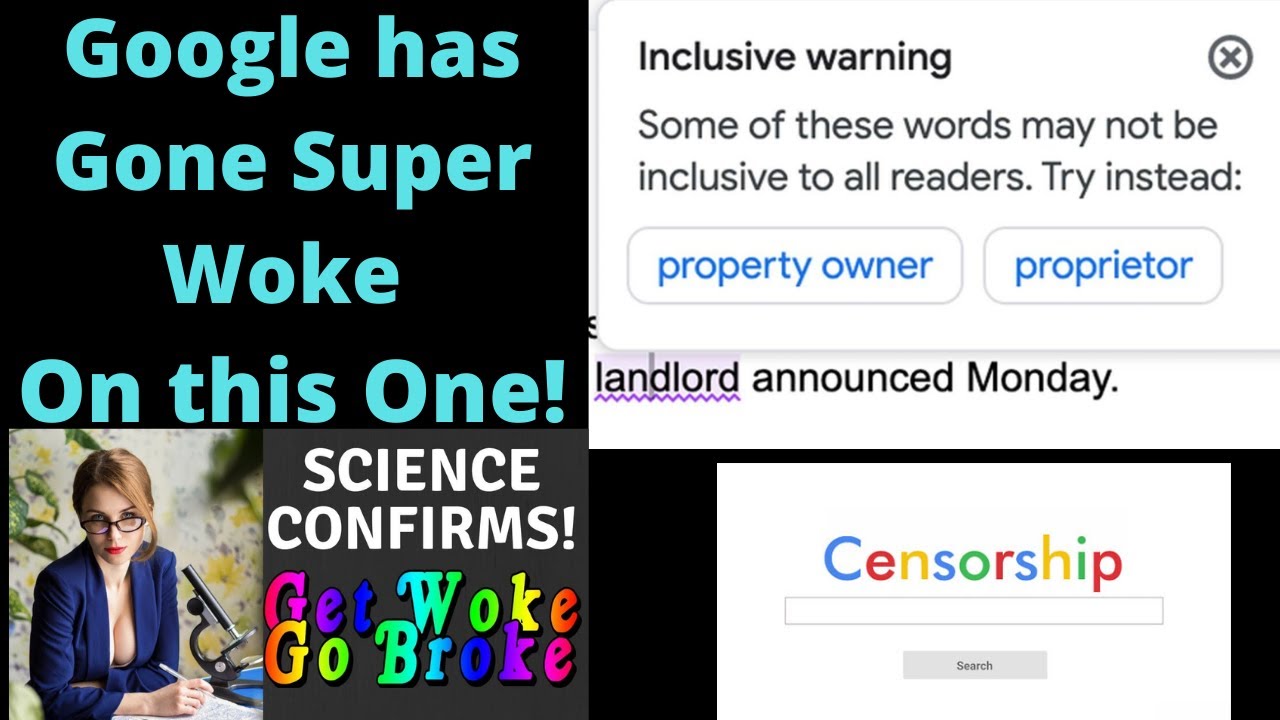 Google Docs has gone Ultra WOKE! - YouTube