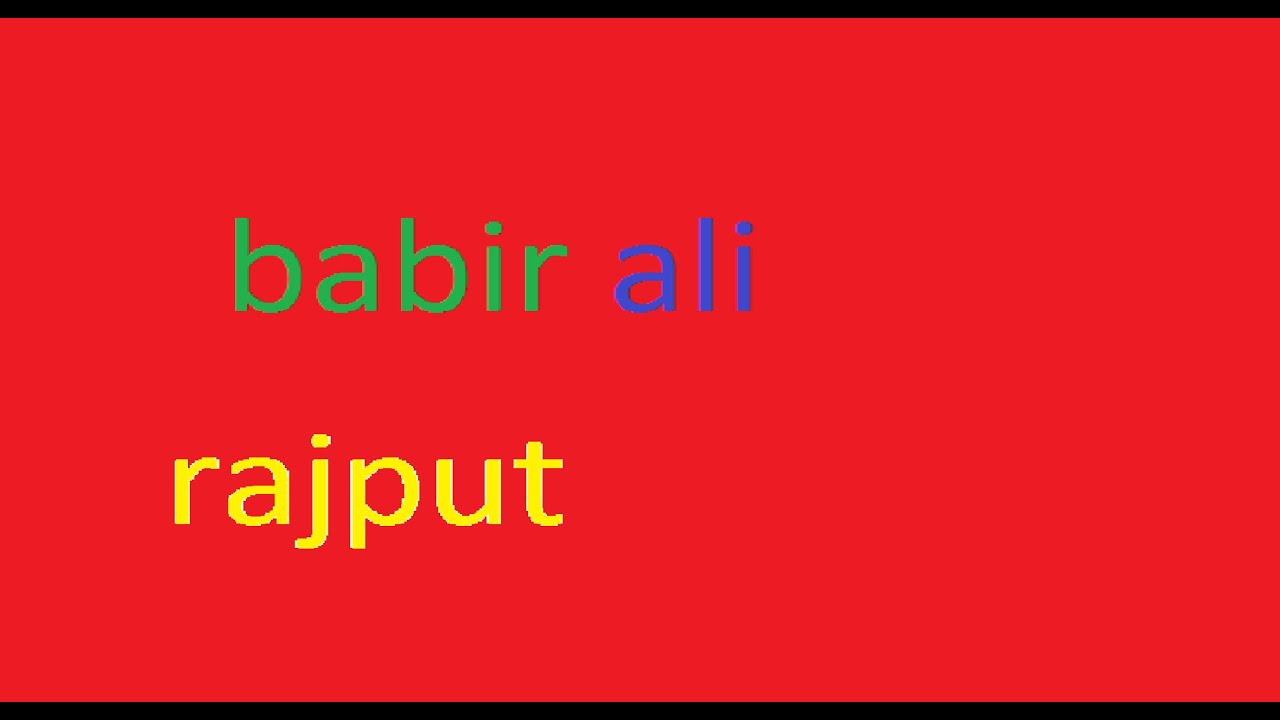babir - YouTube