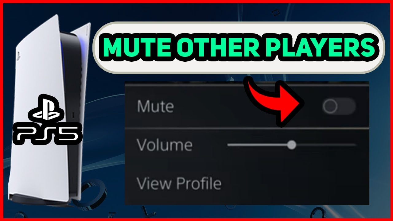 PS5 HOW TO MUTE OTHER PLAYERS NEW EASY - YouTube