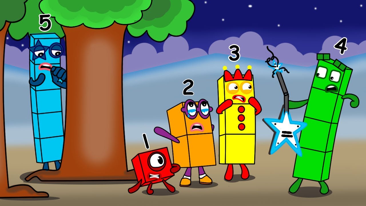 Where are you 5,Don't Hide and Be Sad Alone - Numberblocks fanmade ...